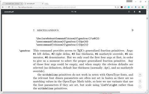 Fraction Lines TeX LaTeX Stack Exchange