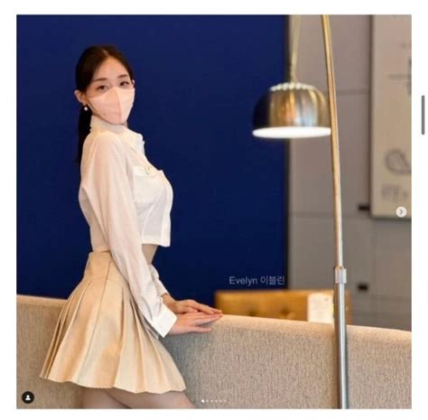 이블린 승무원 룩북 논란 근황 얼굴 공개 짤 키