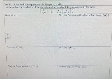 solved direction solve the following problems in the space
