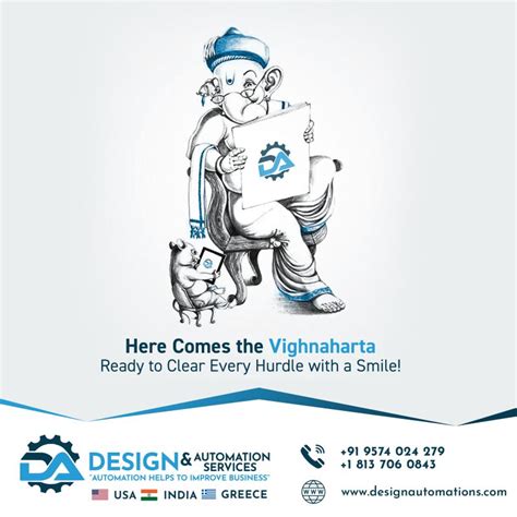 design and automation services on linkedin ganeshchaturthi2024