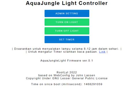 GitHub Rootlyt AquaJungle LightController Simple Light Weight ESP Based Light Controller For