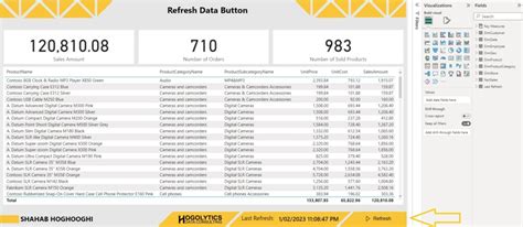 Refresh Button Using Power Automate HOGOLYTICS