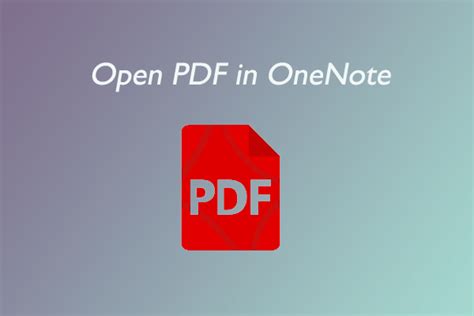 How To Open PDF In OneNote Here S The Guide