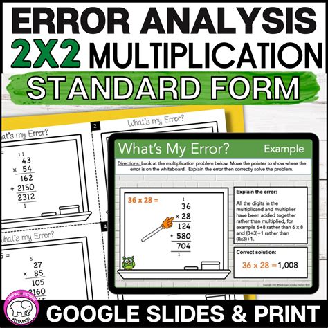 Multiplication Task Analysis At William Behm Blog