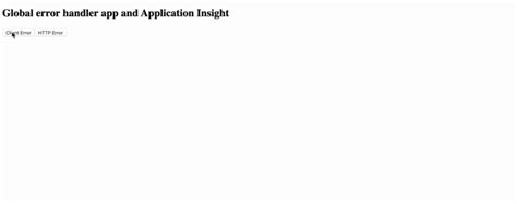 Global Error Handler In Angular Application Insights Dev Community