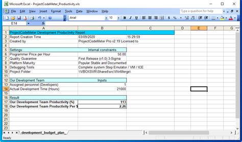 Report Examples Projectcodemeter Software Sizing For Outsourcing Work Hours Assessment And