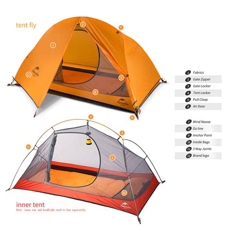 Naturehike Cycling NH18A095-D Tenda Hiking 1 Orang – Hike n Run