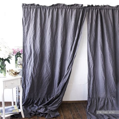 Linen Curtain Panels CUSTOM CURTAINS Custom Curtain Panels Etsy