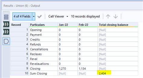 solved how to sum a column and add total at the bottom of alteryx