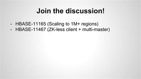 hbase 2 0 cluster topology ppt