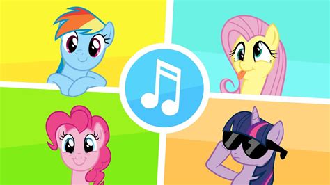 Сборник песен для детей Мой маленький пони Эпплджек и Рарити Сумеречная Искорка и Радуга