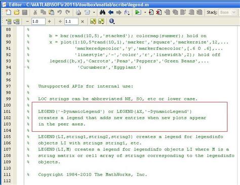 Rafraichir Une Légende Matlab Pour Les Geeks Page 2