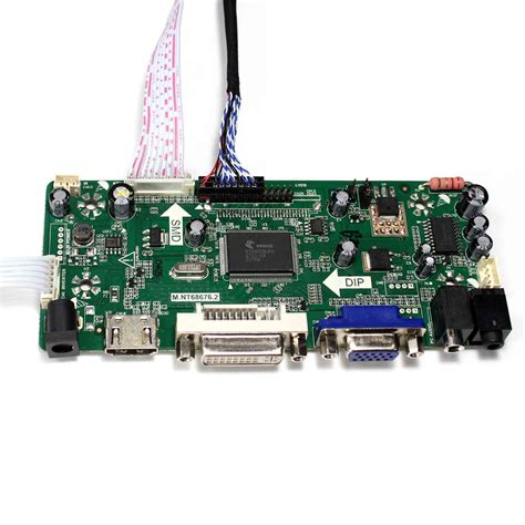 Hdmi Dvi Vga Lcd Controller Board 104 In 800x600 Led Backlight Lcd