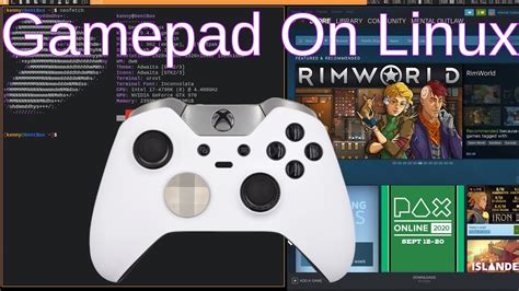 Configuring A Gamepad Controller On Gnu Linux Youtube