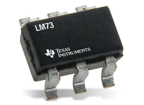 lm73 lm73 q1 temperature sensors ti mouser