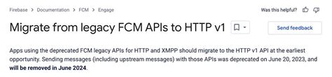 แนวทาง Migrate Legacy Fcm Apis แล้วไปใช้ Firebase Admin Sdk หรือ V1 ก่อนหัวจะไหม้ By