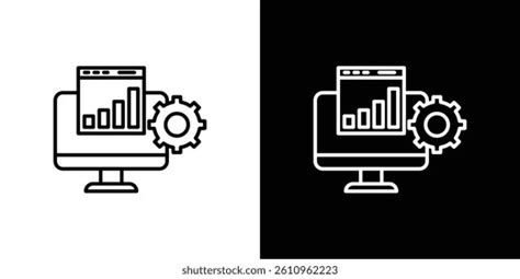 Admin Panel Icon Vector Isolated Outline Stock Vector Royalty Free 2610962223 Shutterstock