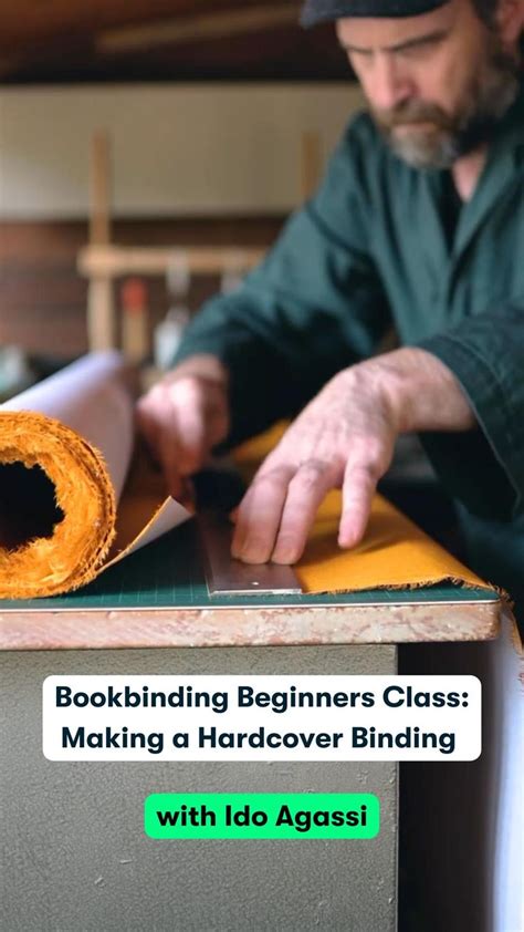 Bookbinding Beginners Class Making A Hardcover Binding Skillshare [video] Bookbinding Book