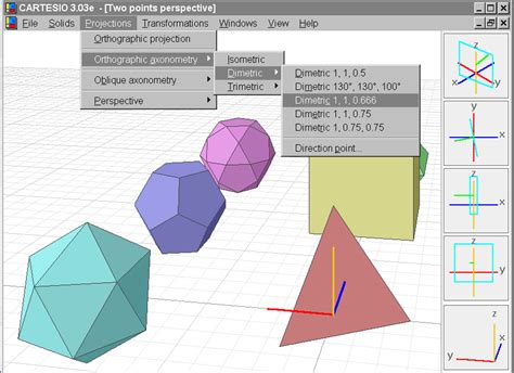Traversing Virtual Dimensions Cartesio A Spatial Projection Tool From The Past