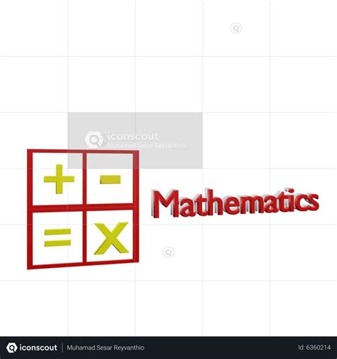 Math Algoritma 3d Icon Download In Png Obj Or Blend Format