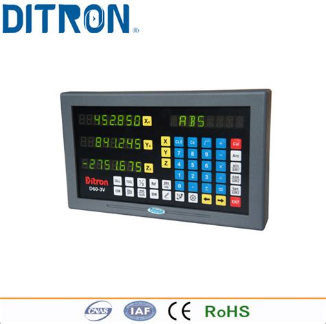 Lathe Digital Readout Dro For 3axis Lathe Machine DRO D60 China Digital Readout 3l And