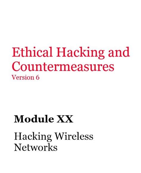 module 20 hacking wireless networks pdf expert training