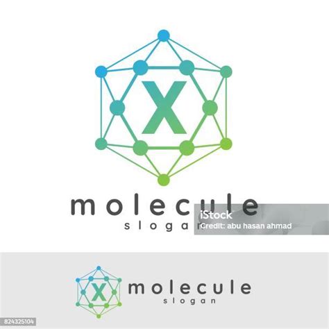 분자 초기 편지 X 아이콘 디자인 0명에 대한 스톡 벡터 아트 및 기타 이미지 0명 개념 개념과 주제 Istock