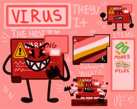 Virus Ref By Unavailable Finny On Deviantart