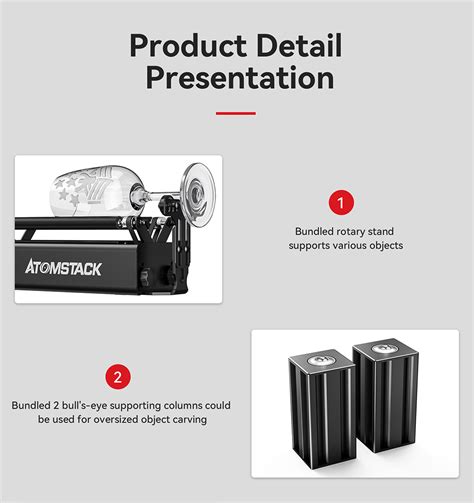 ATOMSTACK R3 Pro Rotary Rolle Europe
