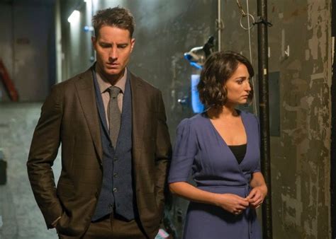 Justin Hartley And Milana Vayntrub On The Nbc Tv Show This Is Us