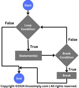 Exit While Loop Using Break Statement In Bash Examples LinuxSimply