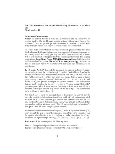 Mcl 261 Assignment 4 Pdf