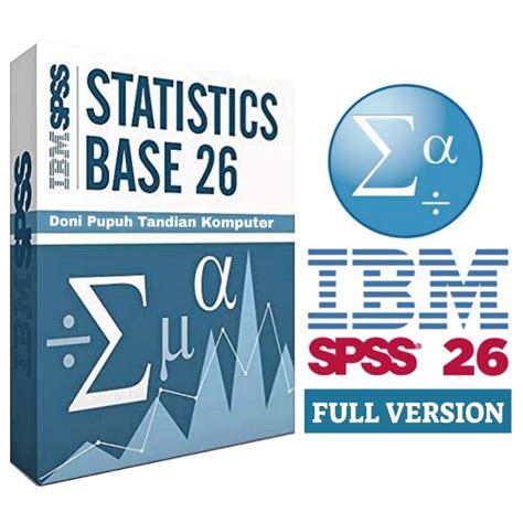 ibm spss statistics 26 full version lazada indonesia
