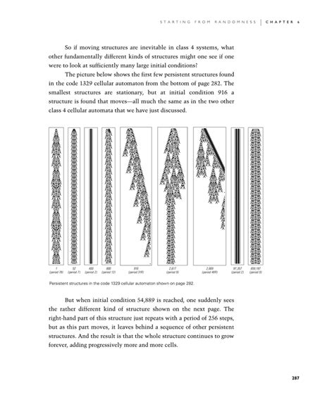 structures in class 4 systems a new kind of science online by
