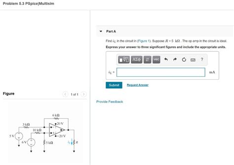 Solved Problem 5 3 Pspice Multisim Part A Find It In The
