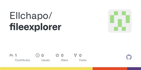 Github Ellchapofileexplorer