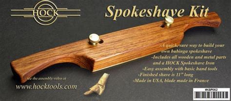 Hock Has Announced Two New Kits Block Plane And Spokeshave