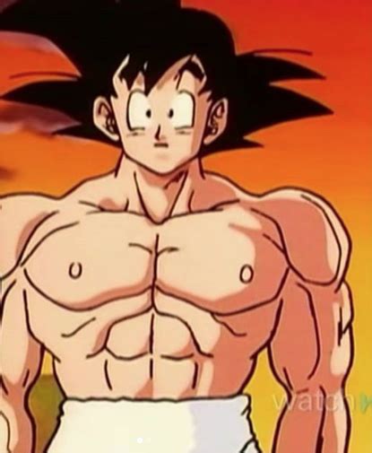 Shirtless Goku 12 By L Dawg211 On Deviantart