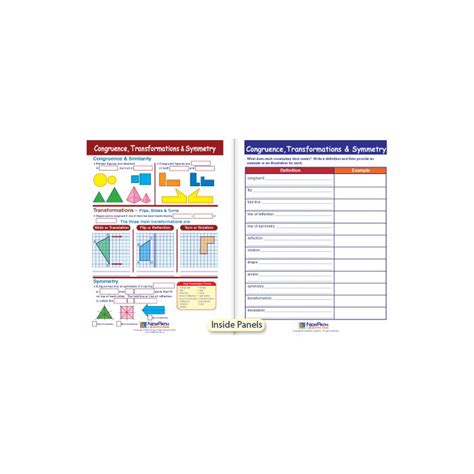 congruence transformation and symmetry visual learning guide newpath