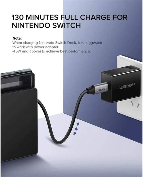 UGREEN USB C To USB C Cable Gbps Data Transfer Rate Max V A Power Output Up To K Hz