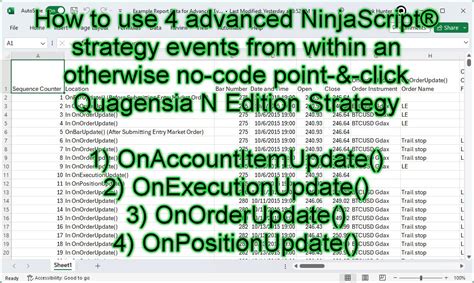quagensia inc on linkedin ninjatrader ninjascript