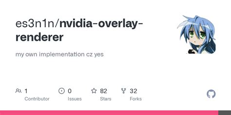 Nvidia Overlay Renderer Overlay Cpp At Master Es N N Nvidia Overlay Renderer Github