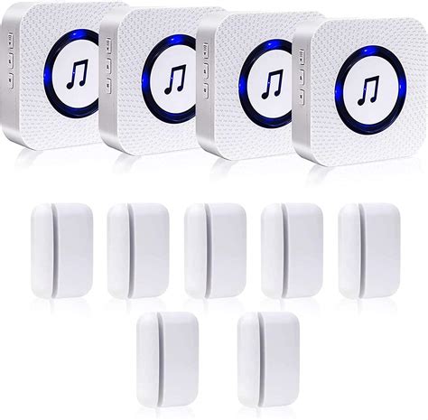 Daytech Door Open Sensors Alarm Store Door Open Alert Wireless Door