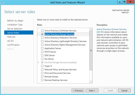 install domain controller in windows server 2012 data center solutions