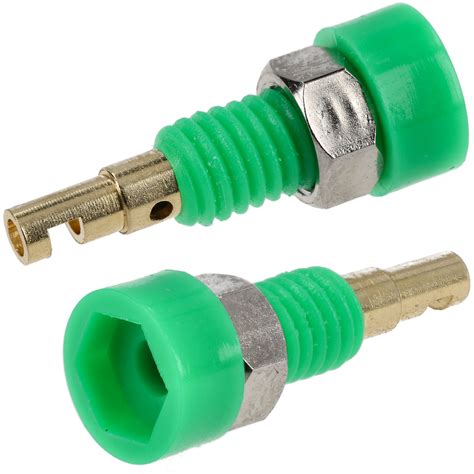 Truconnect 170589 2mm Insulated Test Socket Gold Plated Green Rapid