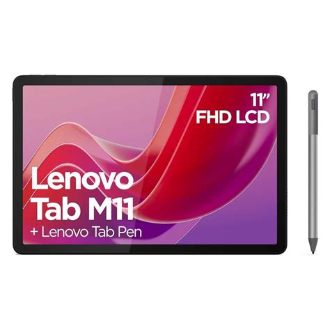 Lenovo Tab M11 4G Tablet 8GB RAM 128GB 11 Inch Grey Xcite