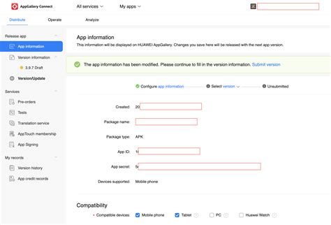 Get App Id And App Secret Documentation For Admost Api Services
