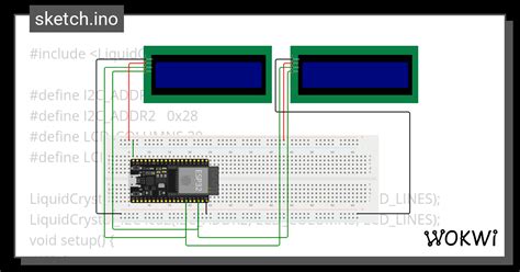 Esp32 Lcd Test Wokwi Esp32 Stm32 Arduino Simulator