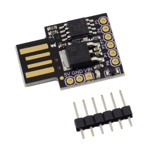 Комплект разработчика Digispark Attiny USB Microelectronica Магазин микроэлектроники