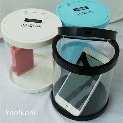 kool timer lock container multi function phone time lock box to prevent